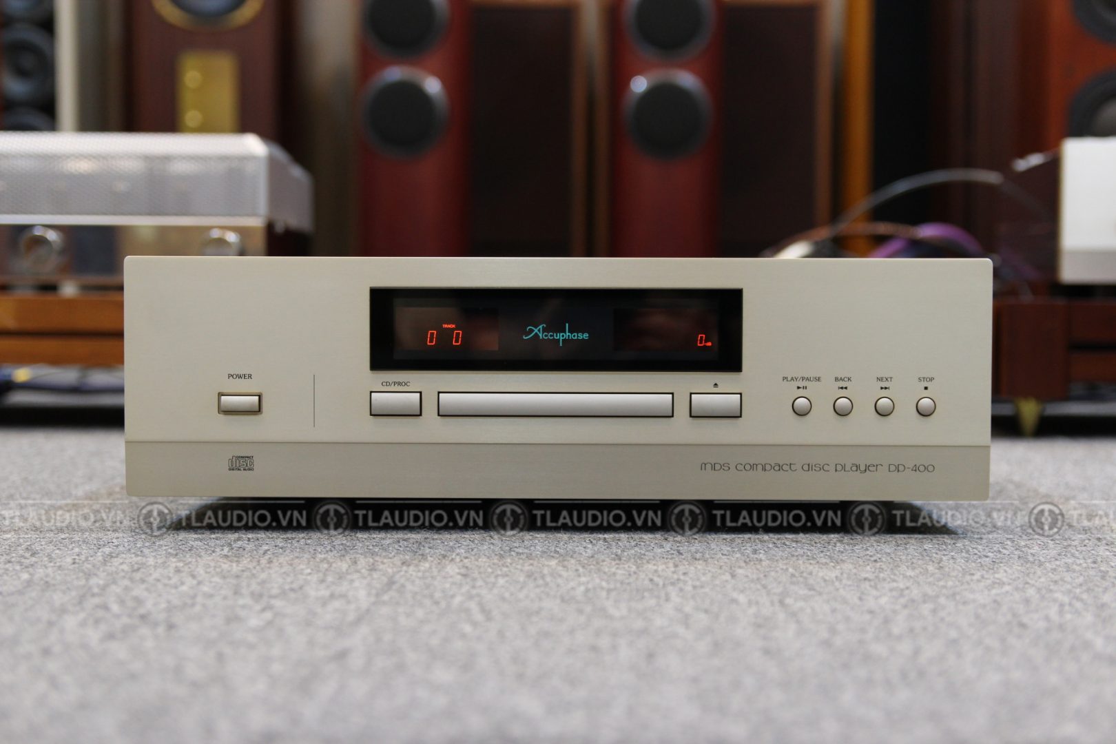 Đầu CD Accuphase DP-400 - Đẹp xuất sắc,nguyên bản,giá tốt - TL Audio