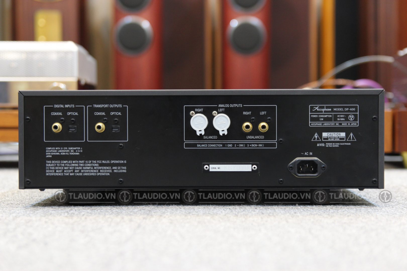 Đầu CD Accuphase DP-400 - Đẹp xuất sắc,nguyên bản,giá tốt - TL Audio