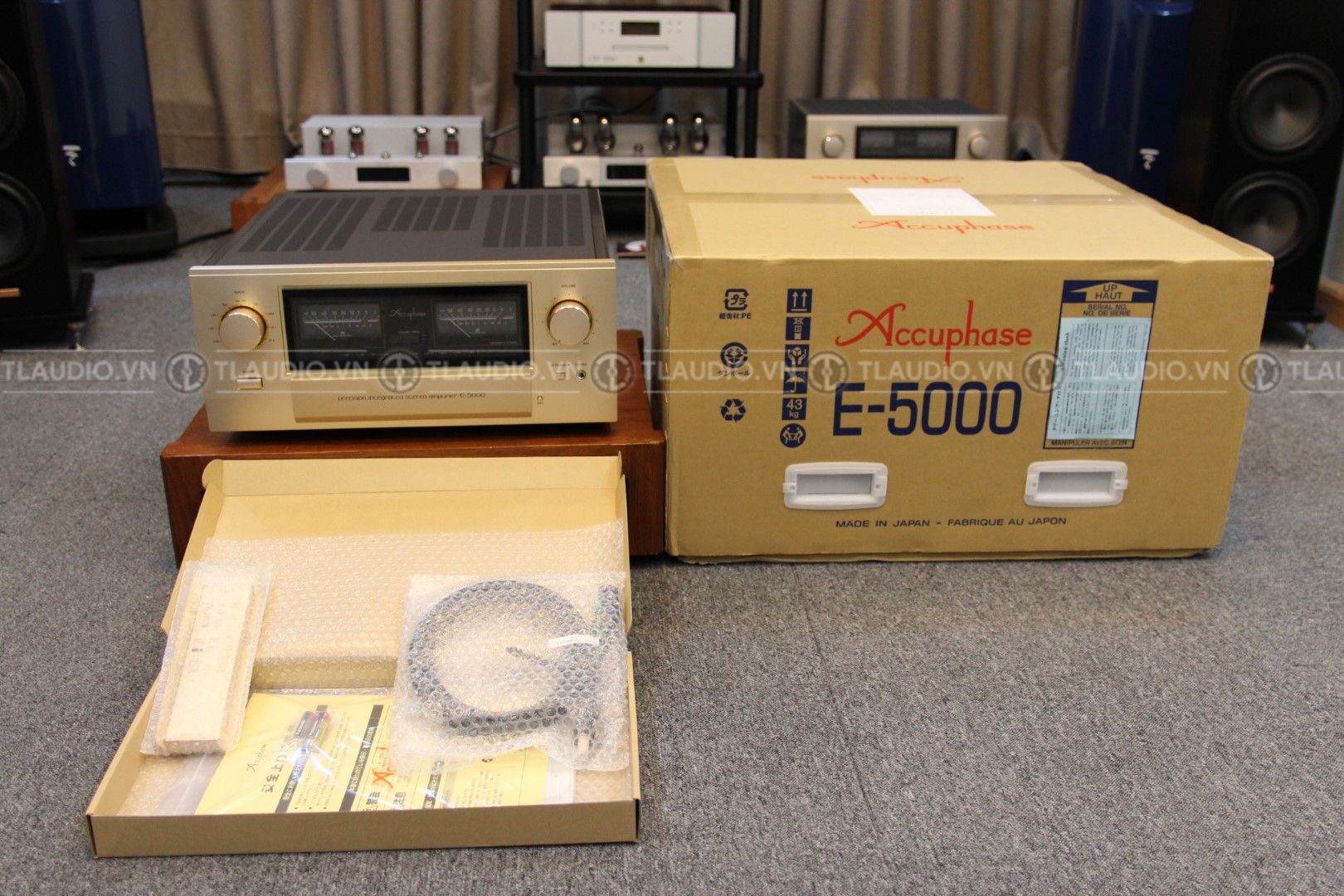 Ampli Accuphase E5000 - Mới nguyên thùng, giá tốt - TL Audio
